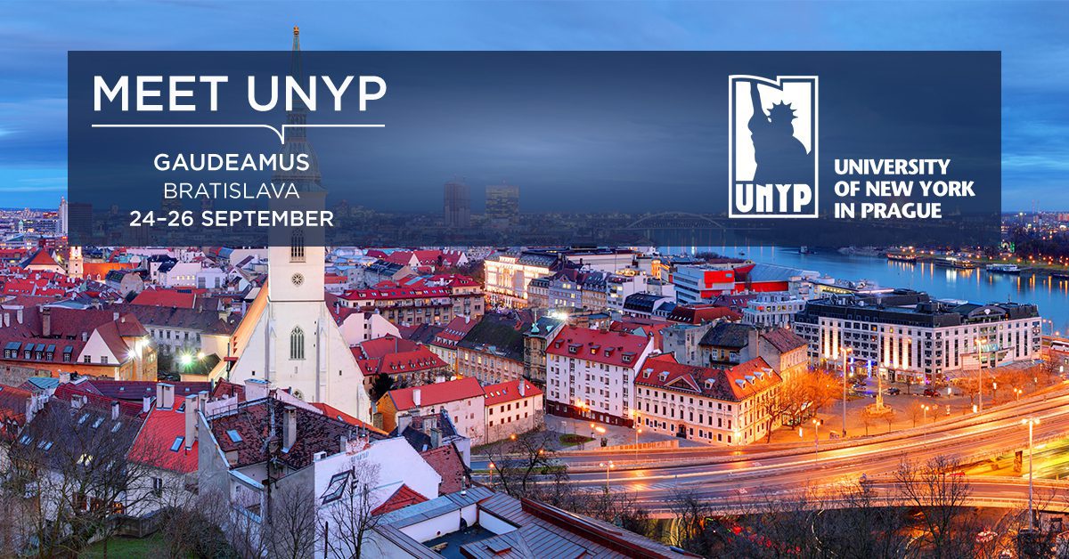 UNYP goes to Gaudeamus Bratislava - University of New York in Prague