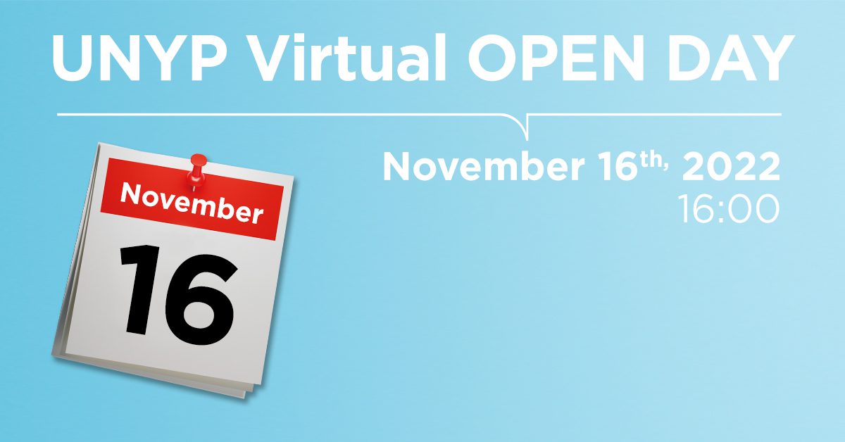 UNYP Virtual Open Day - University of New York in Prague
